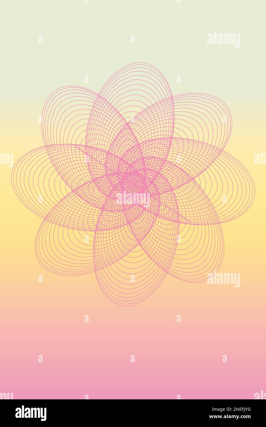 Gradient colors and Geometric shapes and Lines Stock Photo - Alamy