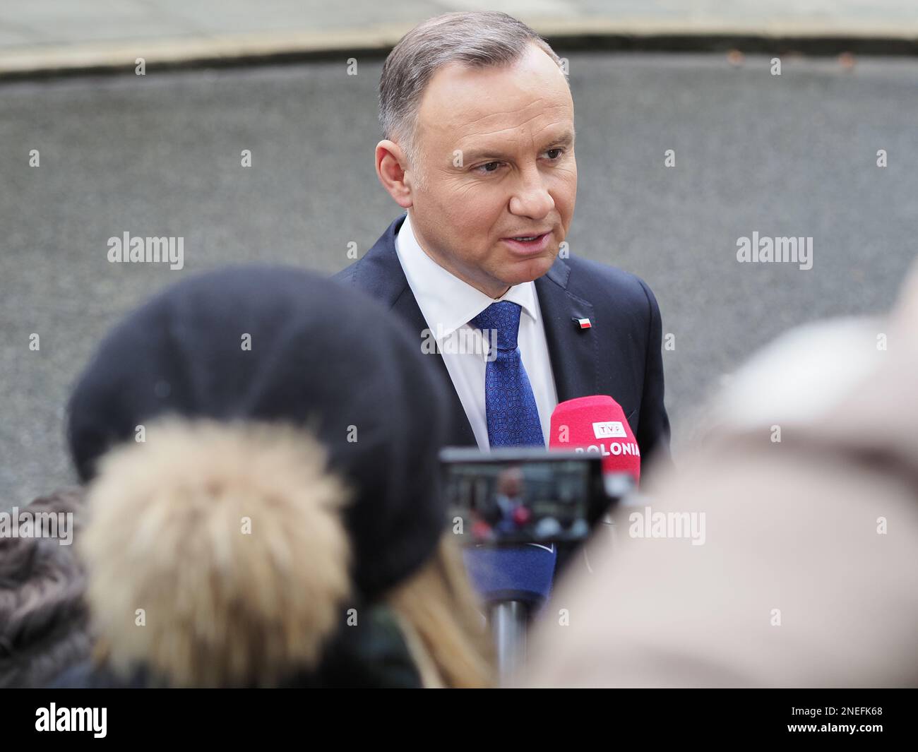President of the Republic of Poland Andrzej Duda with a visit to London Stock Photo - Alamy