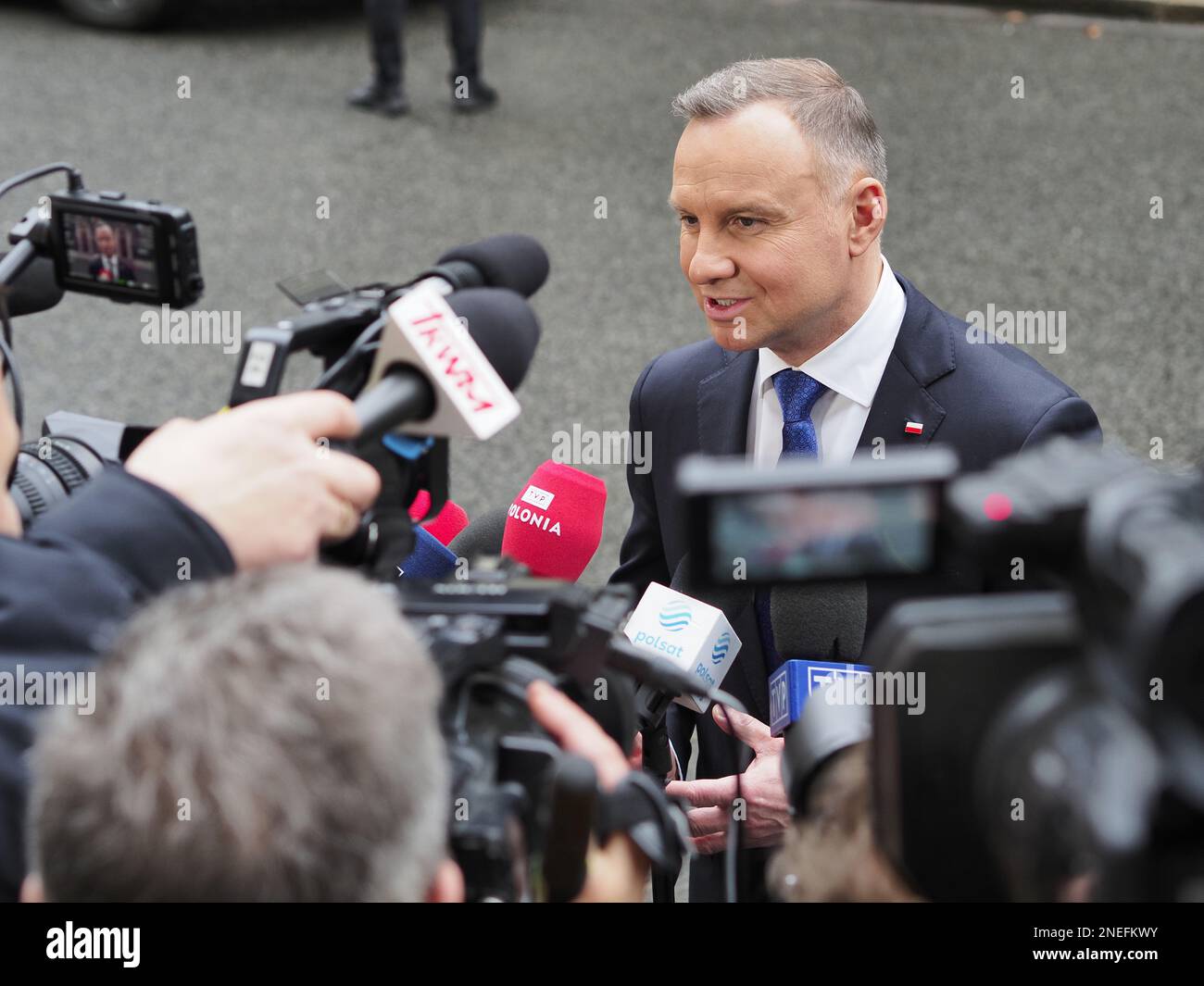 President of the Republic of Poland Andrzej Duda with a visit to London Stock Photo - Alamy