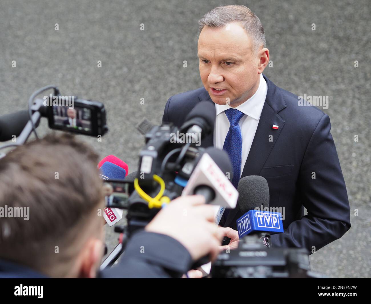 President of the Republic of Poland Andrzej Duda with a visit to London Stock Photo - Alamy