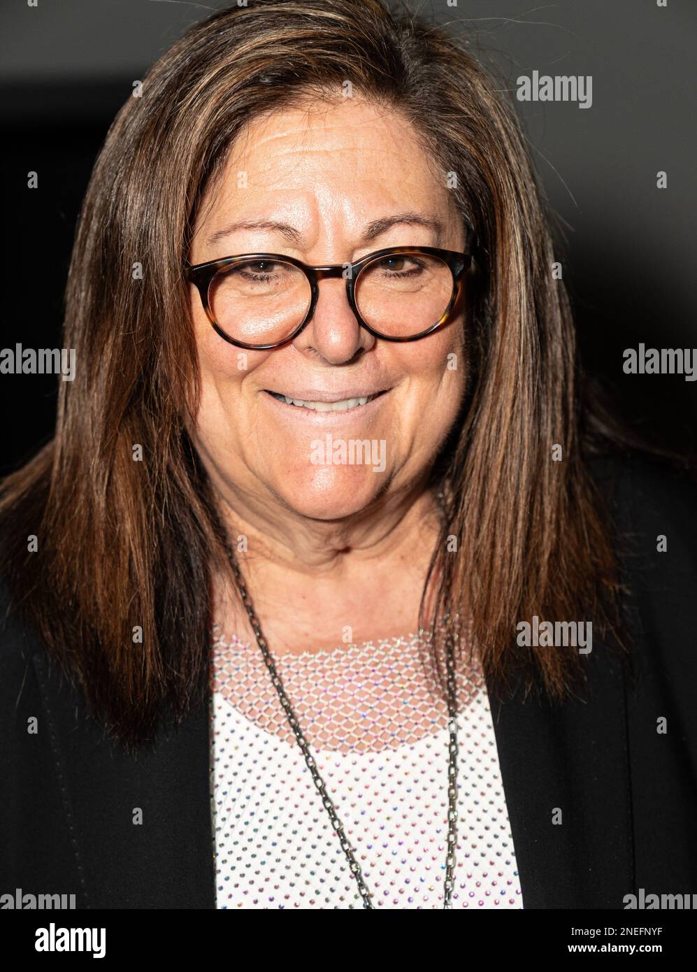 Fern Mallis attends runway for The Blonds fashion show during New York ...