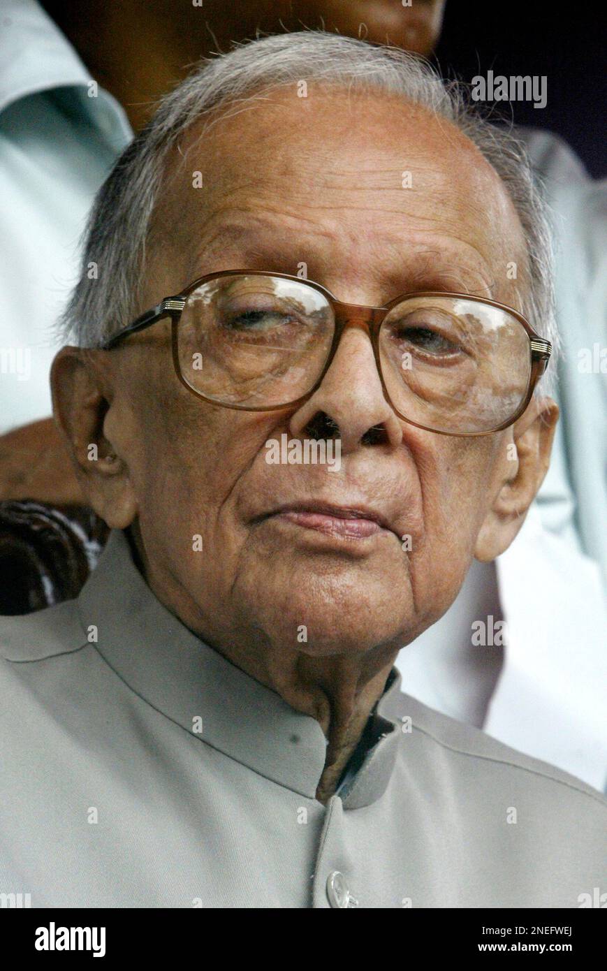 FILE- In this July 8, 2009 file photograph, octogenarian Marxist leader ...