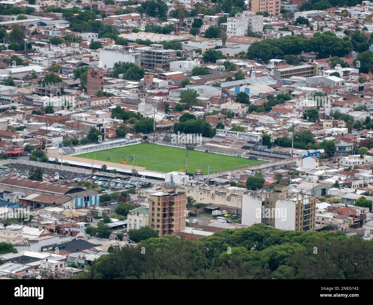 A view of a football stadium in Salta, Argentina Stock Photo - Alamy