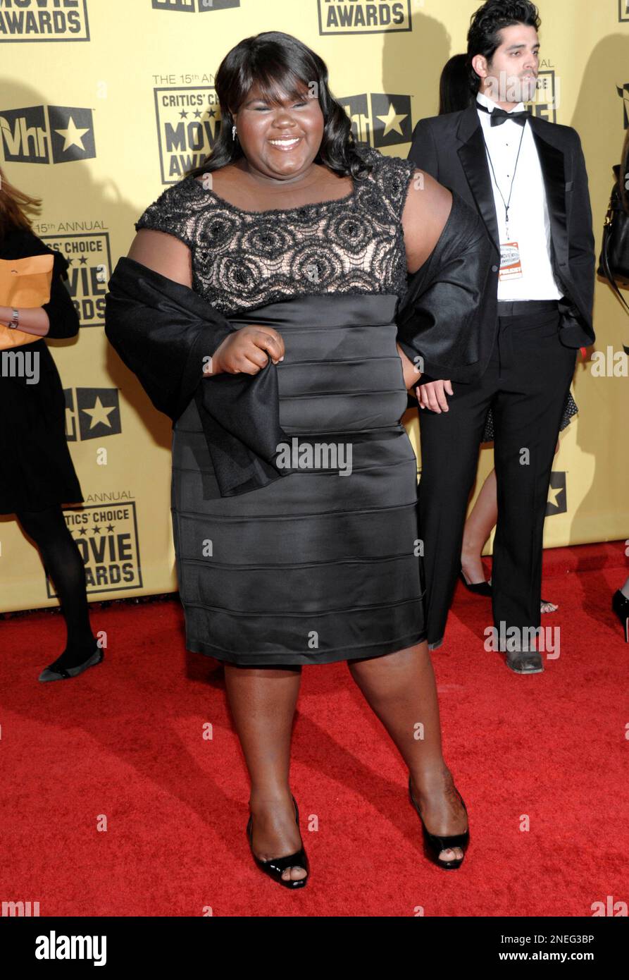Actress Gabourey Sidibe arrives at the 15th Annual Critics Choice Movie ...