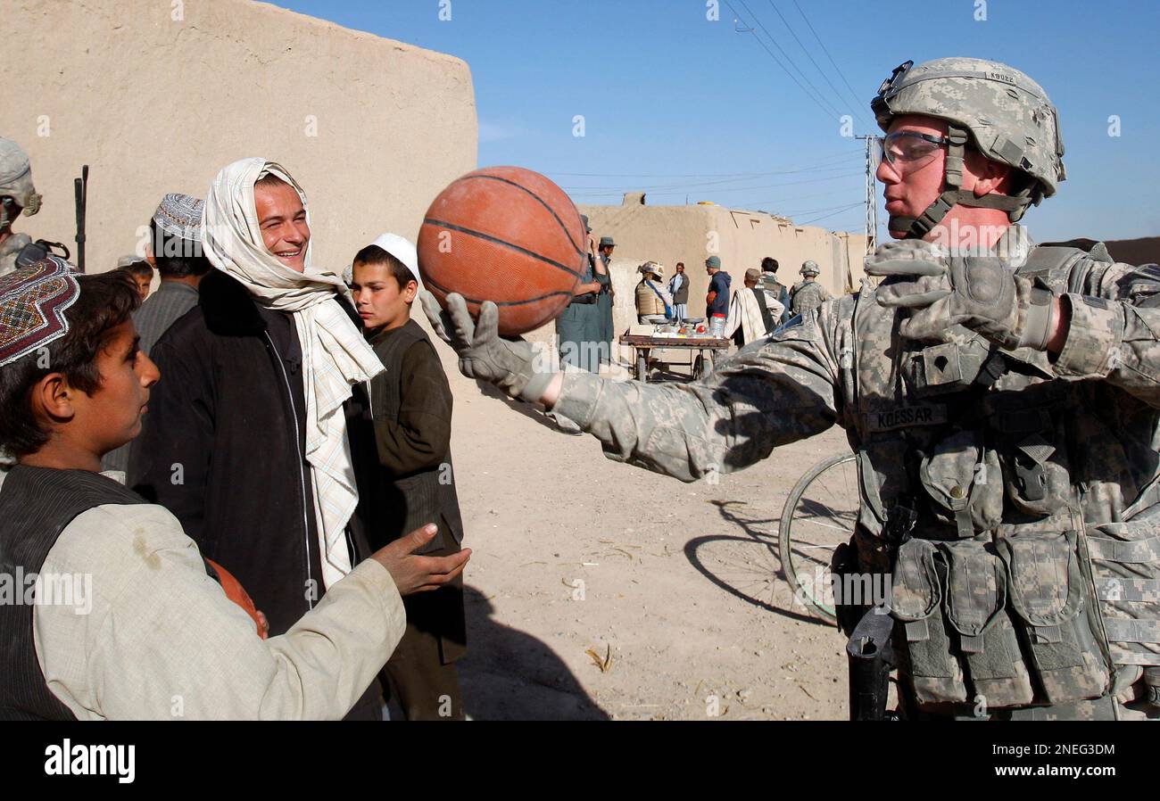 Spc. Brian Kolessar from Middletown, New York from the 293rd Military ...
