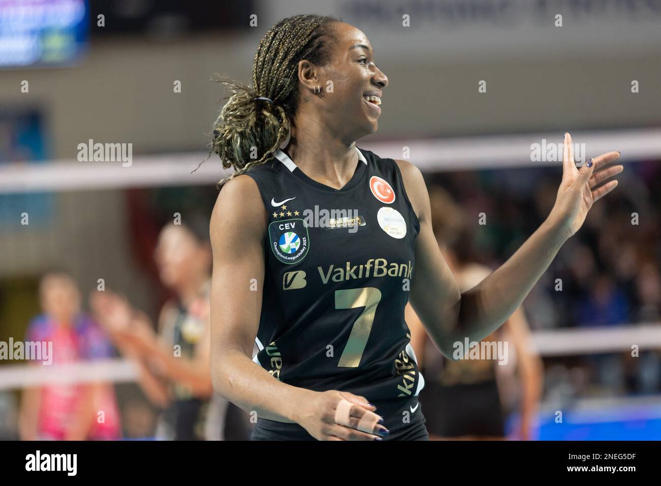 Chiaka Ogbogu (Vakifbank Istanbul Stock Photo - Alamy