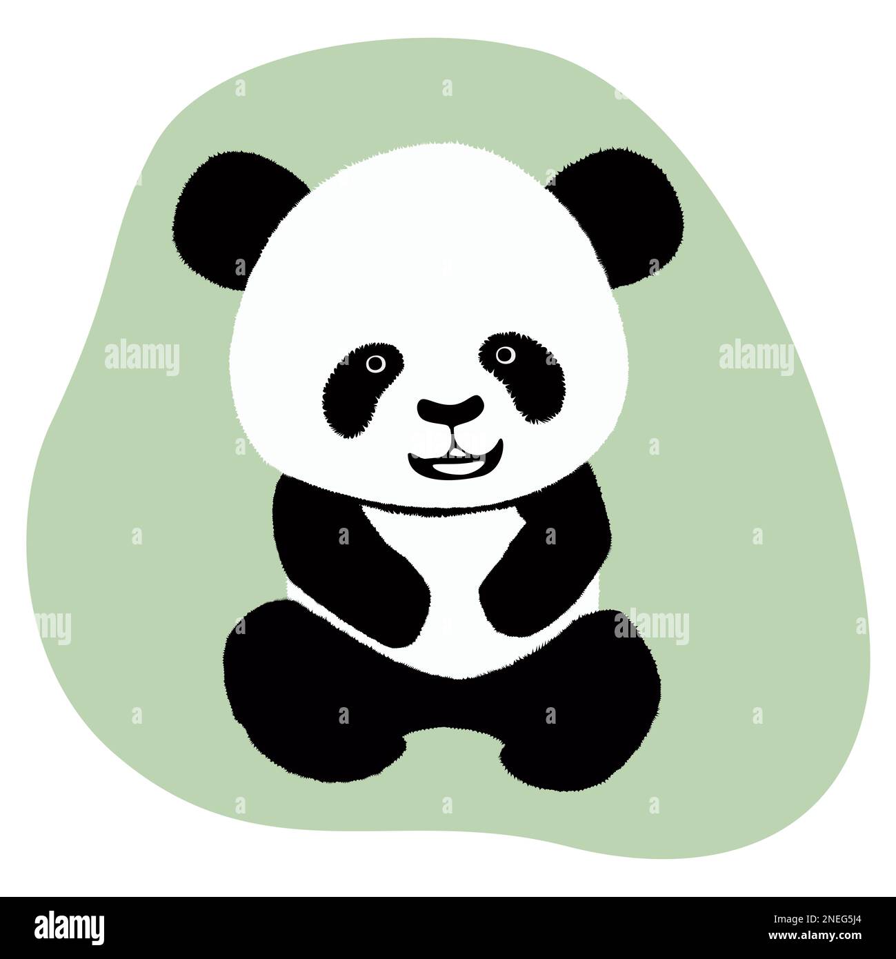 Baby Panda Bear Clip Art