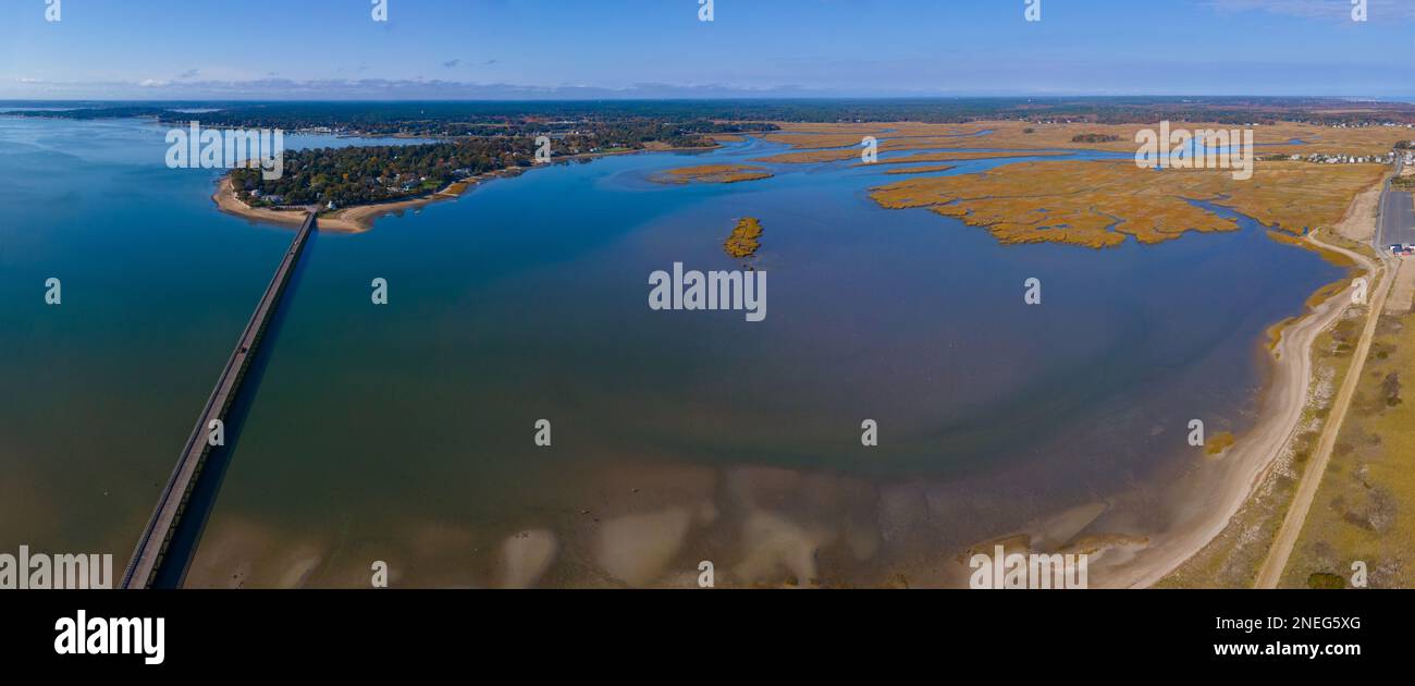 Powder point bridge duxbury hi-res stock photography and images - Alamy