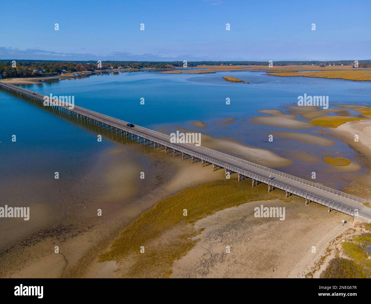 Powder point bridge duxbury hi-res stock photography and images - Alamy