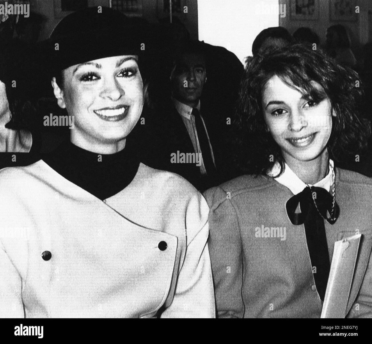 Veronica Ali, wife of former US boxing champion Muhammad Ali, left, is ...