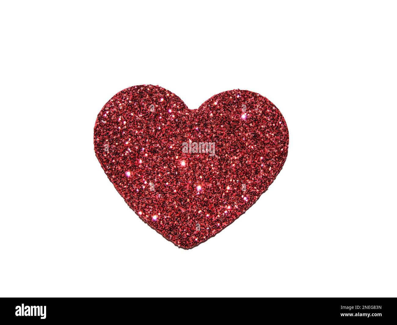heart isolated on white background Stock Photo - Alamy