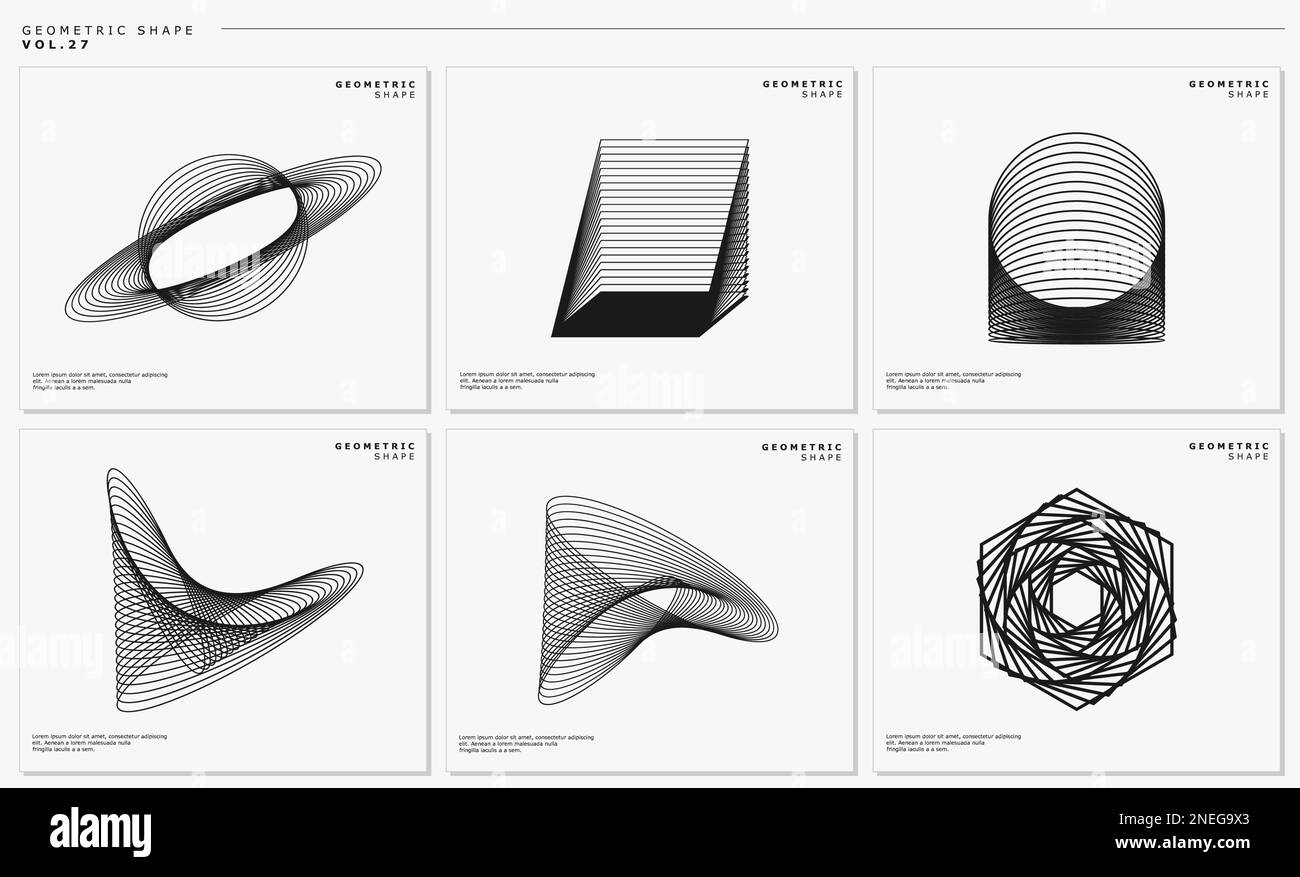 Dynamic line abstract design vector template. Modern digital line logo graphic Stock Vector ...