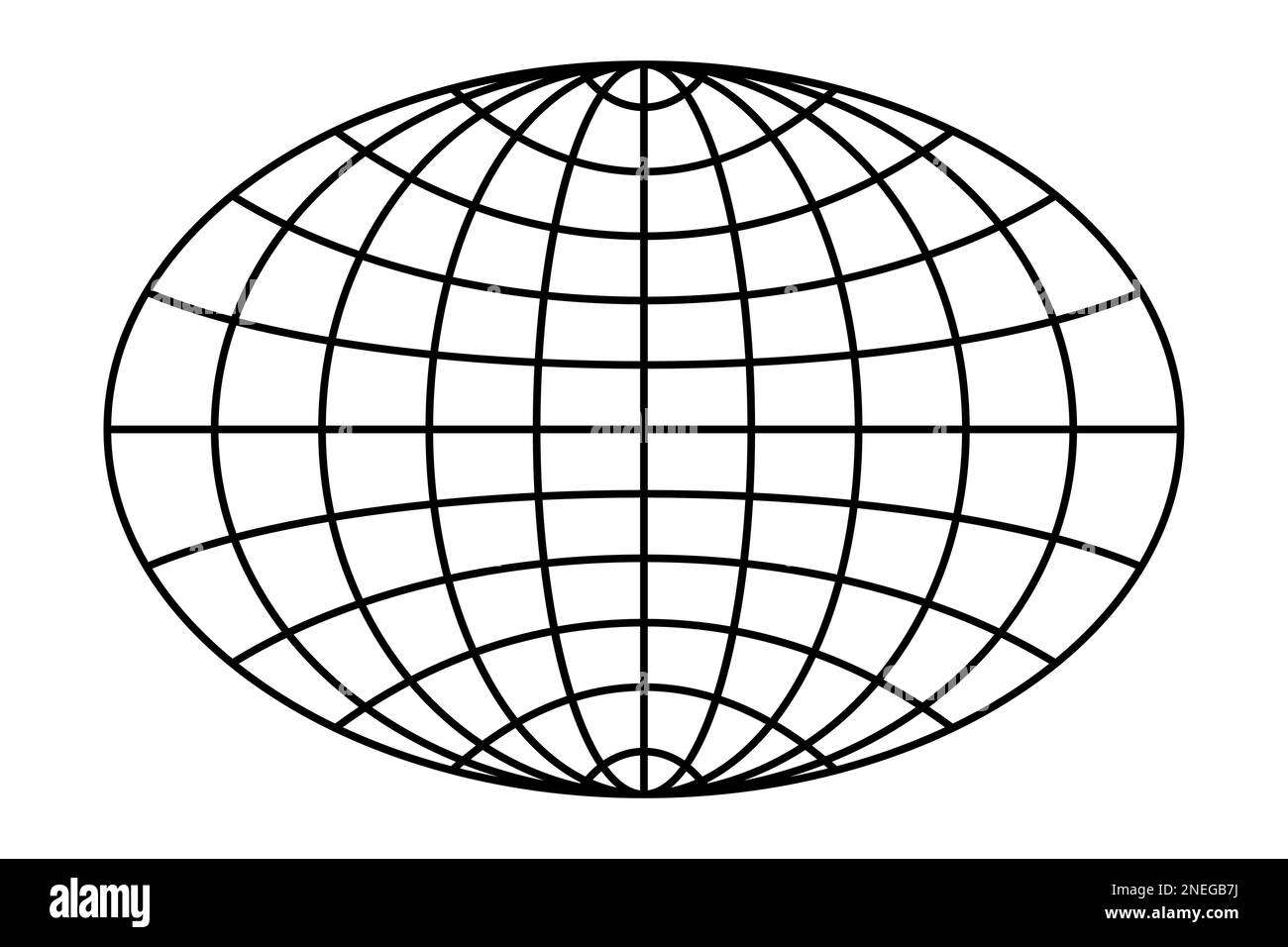 Outline Earth globe abstract illustration Stock Vector Image & Art - Alamy