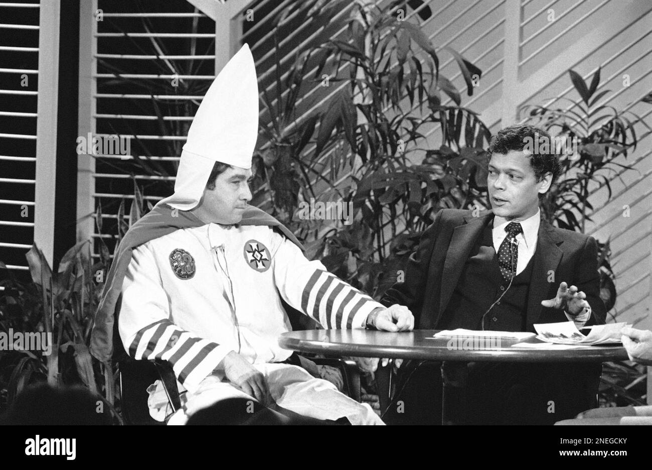 Bill Wilkinson in robe, Imperial Wizard of the Invisible Empire of the ...