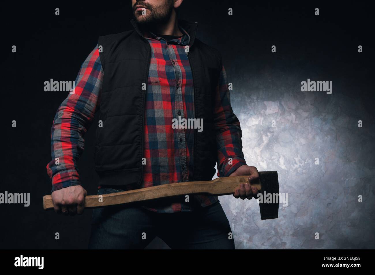 Axeman hi-res stock photography and images - Alamy