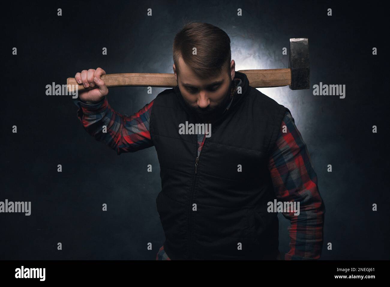 Axeman hi-res stock photography and images - Alamy