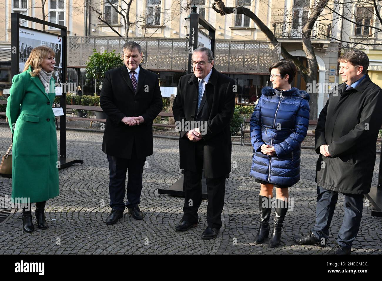 Bratislava, Slovakia. 16th Feb, 2023. Official opening of CTK's ...