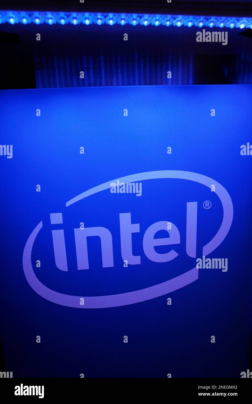 The Intel logo is shown, Monday, Jan. 11, 2010 in New York. (AP Photo ...