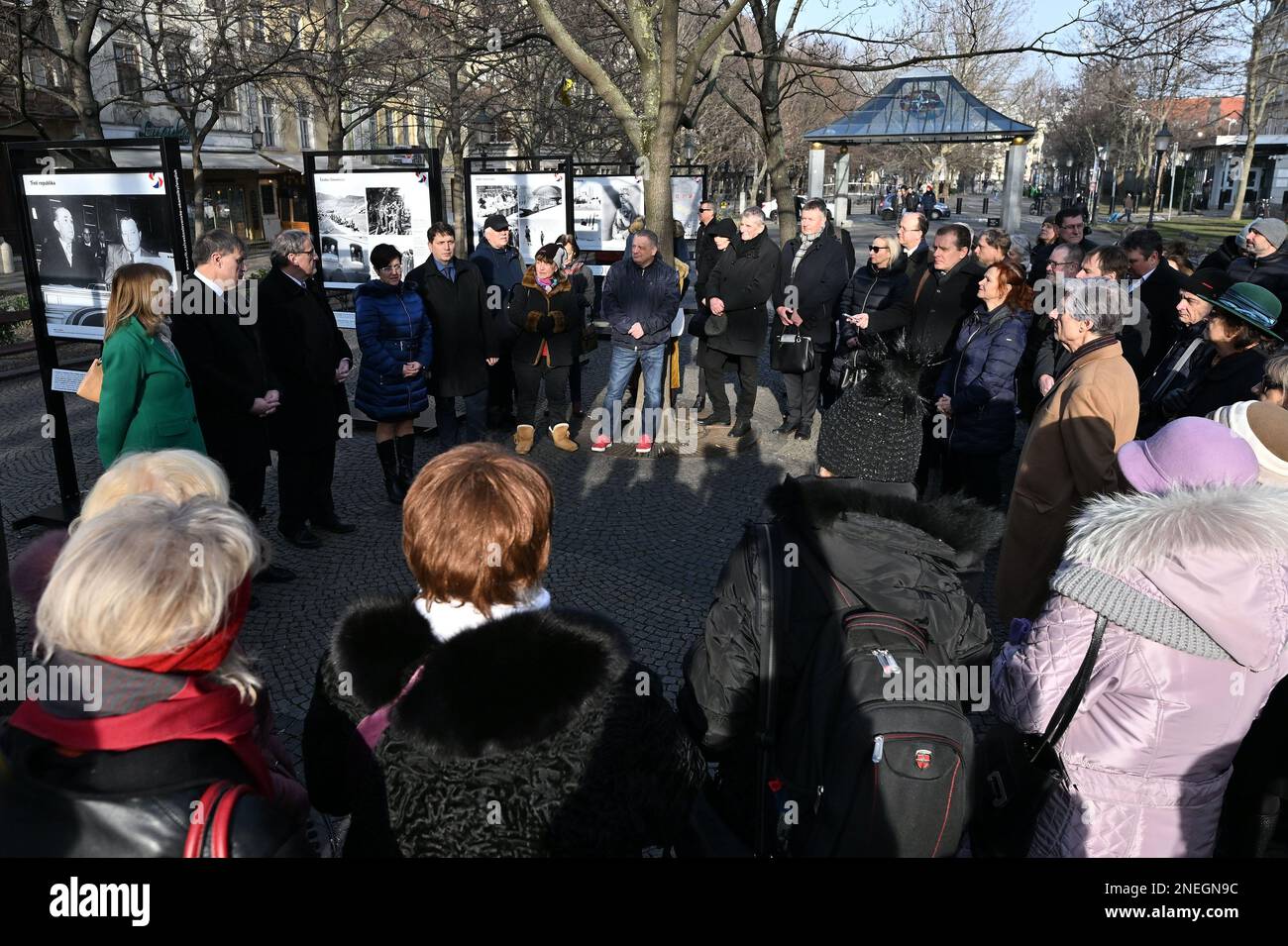 Bratislava, Slovakia. 16th Feb, 2023. Official opening of CTK's ...