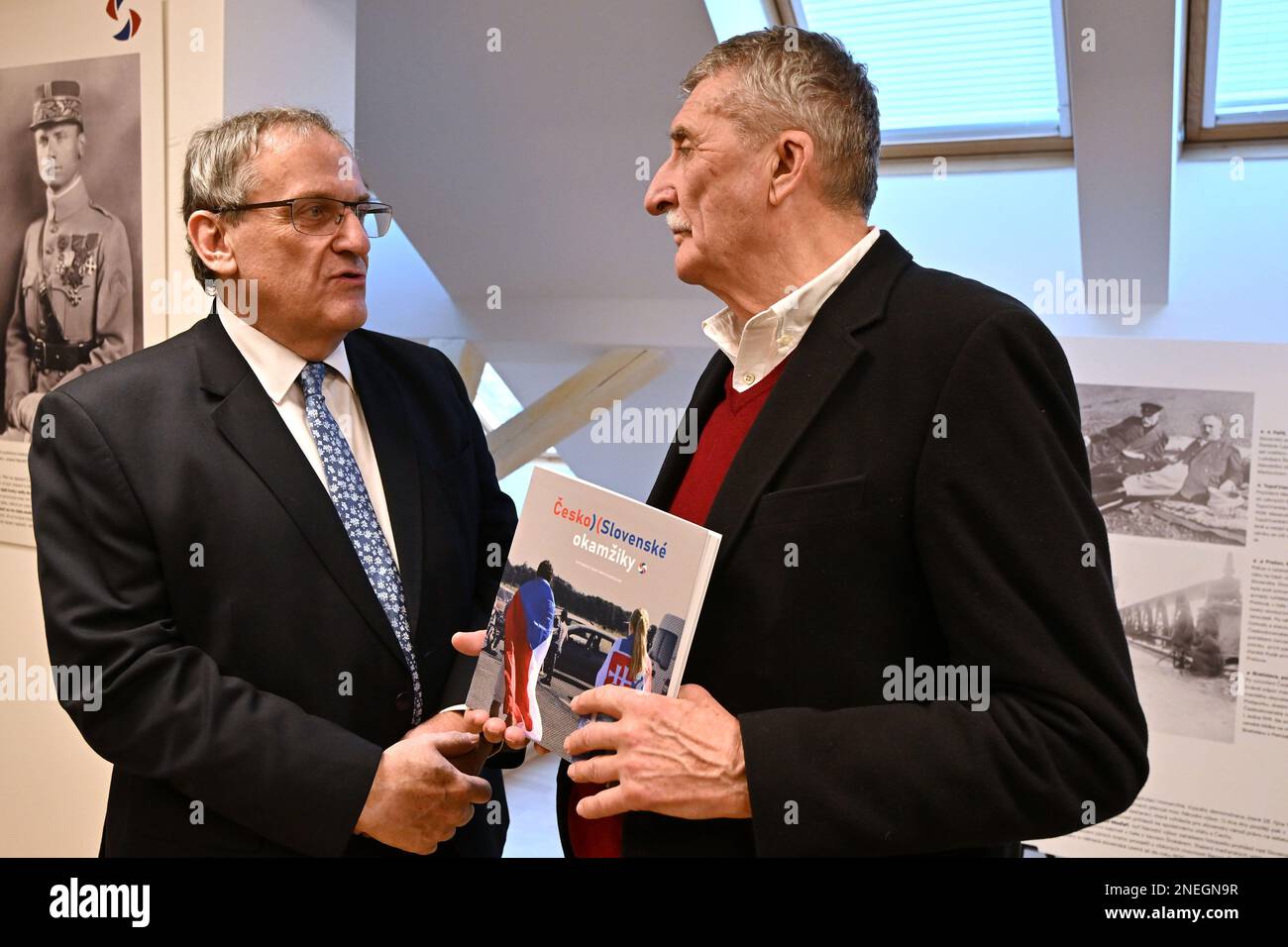 Bratislava, Slovakia. 16th Feb, 2023. Presentation of the CTK ...