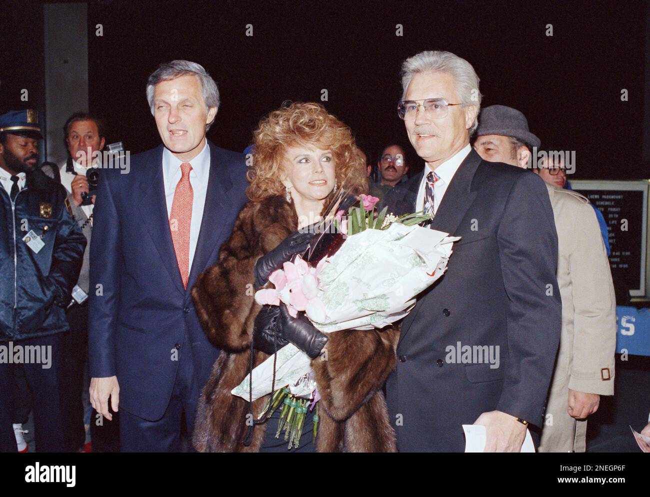 Alan Alda is joined by Ann-Margret and her husband, Roger Smith, at the ...
