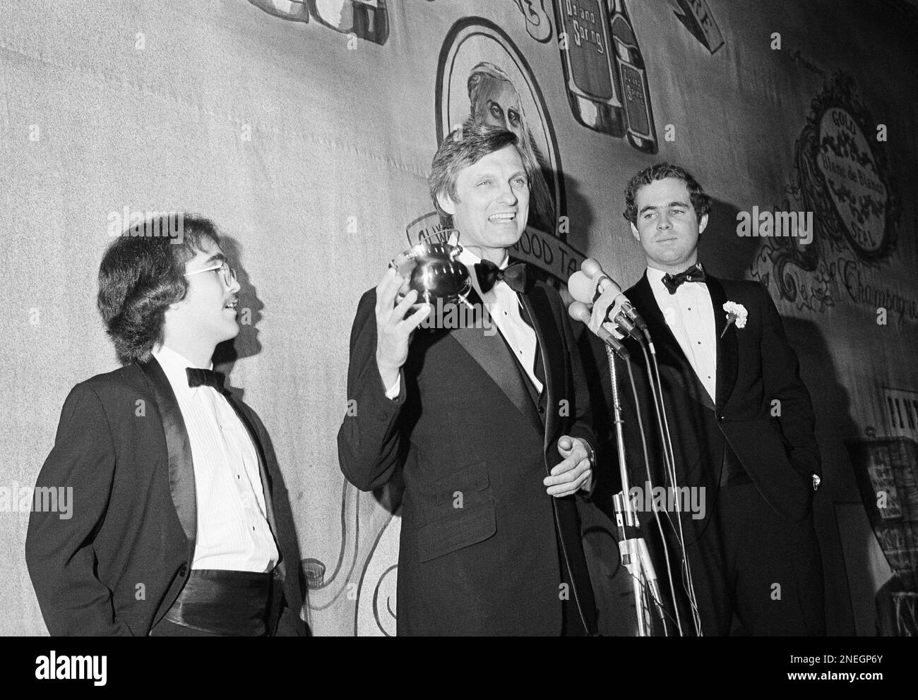 Alan Alda, the US Army sugeon Hawkeye Pierce in the television series M ...