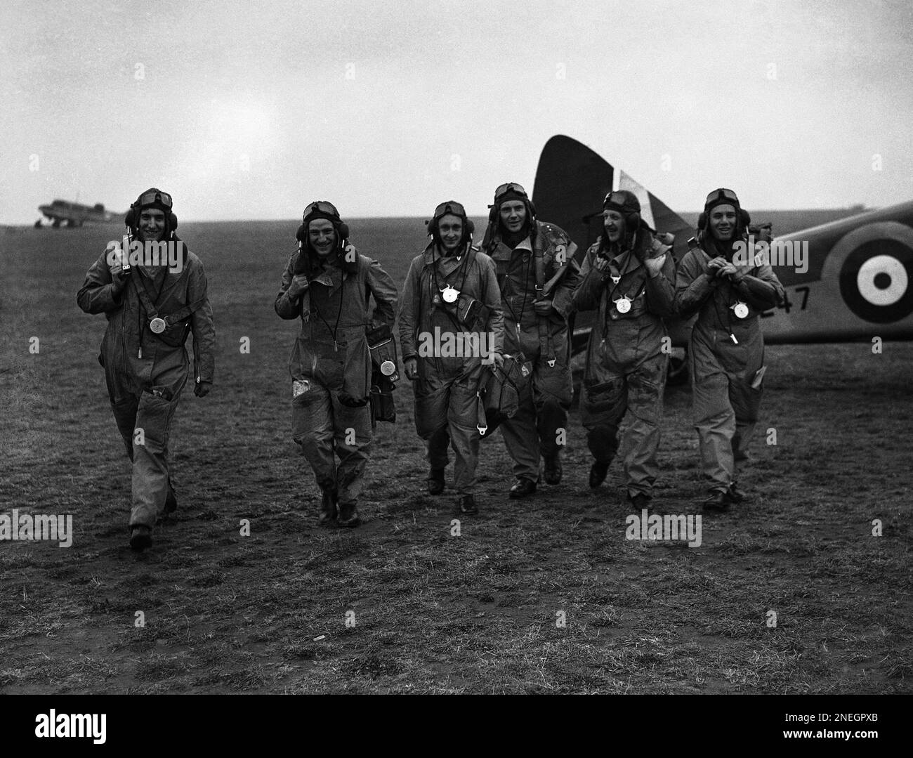 Soon to graduate as fully fledged airmen, these keen young pilot pupils ...