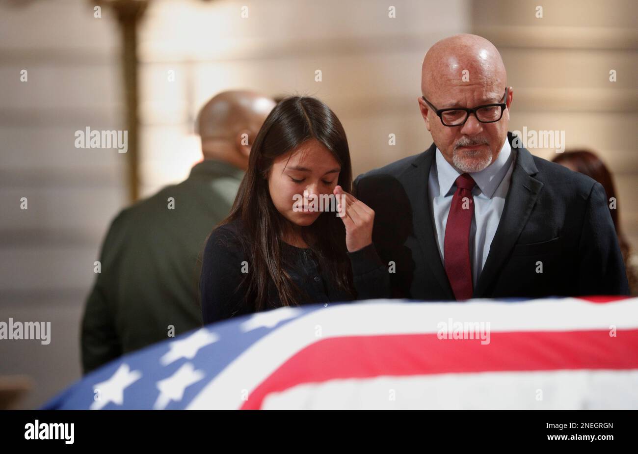 Former Mayor Ed Lee Chief of Staff Steve Kawa and his daughter ...