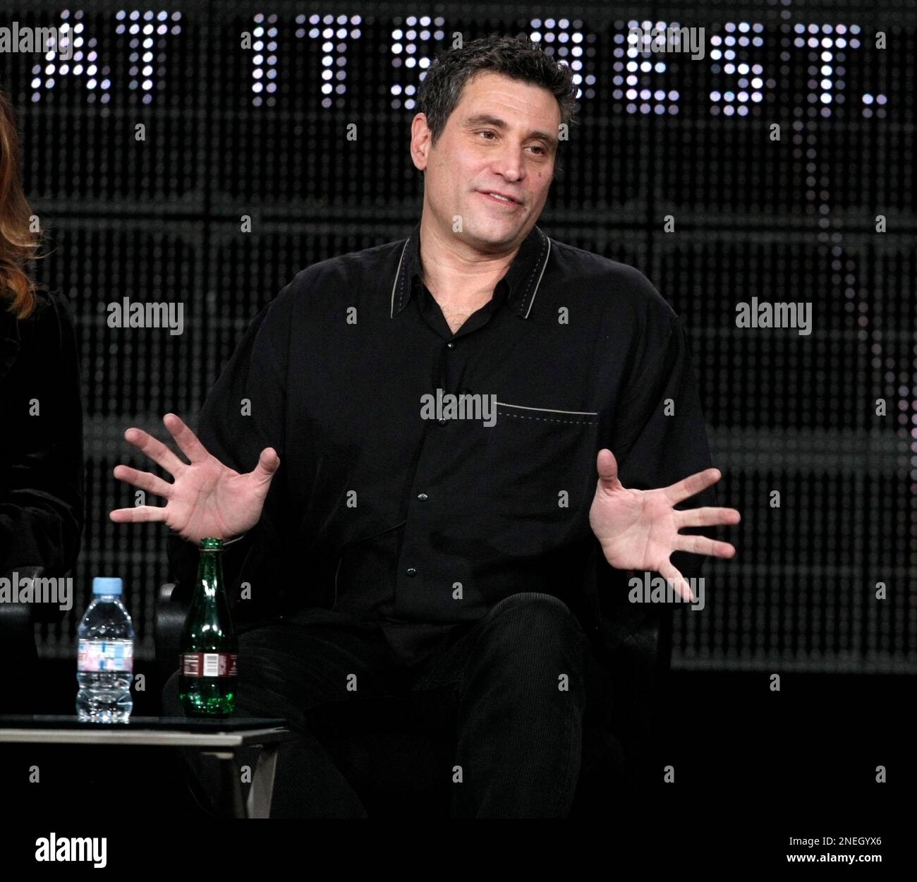 Comedian Paul Provenza speaks at a presentation for the new show "The ...