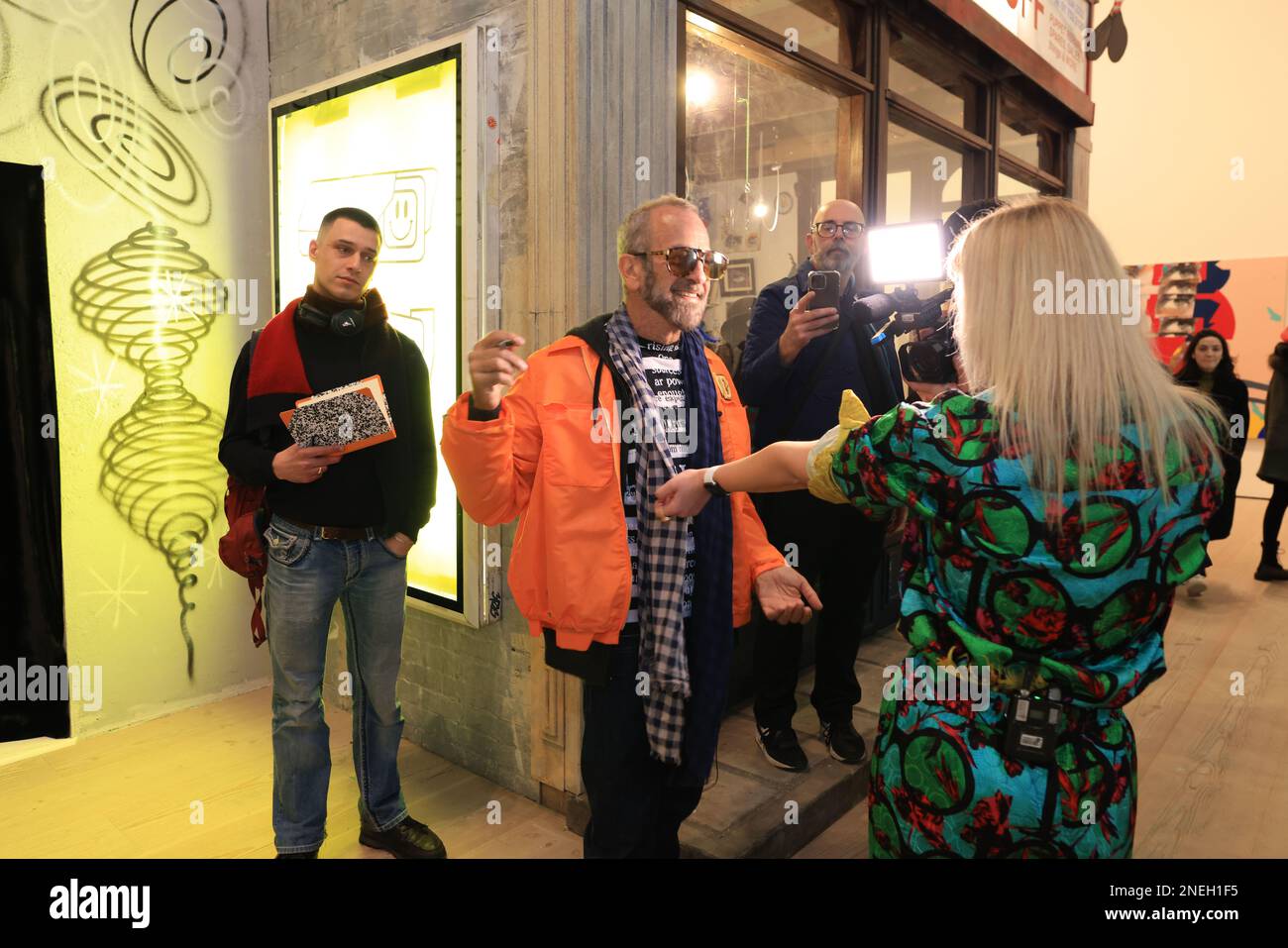 London, UK 16th Feb 2023 - BEYOND THE STREETS LONDON at Saatchi Gallery ...