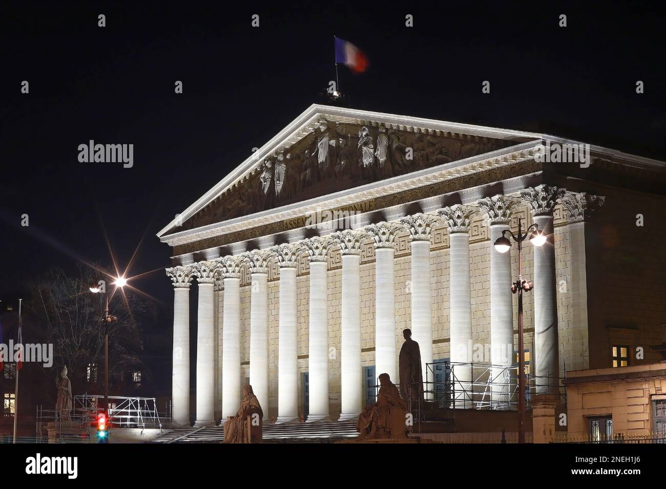 The National assembly is the lower house of the French parliament. The ...