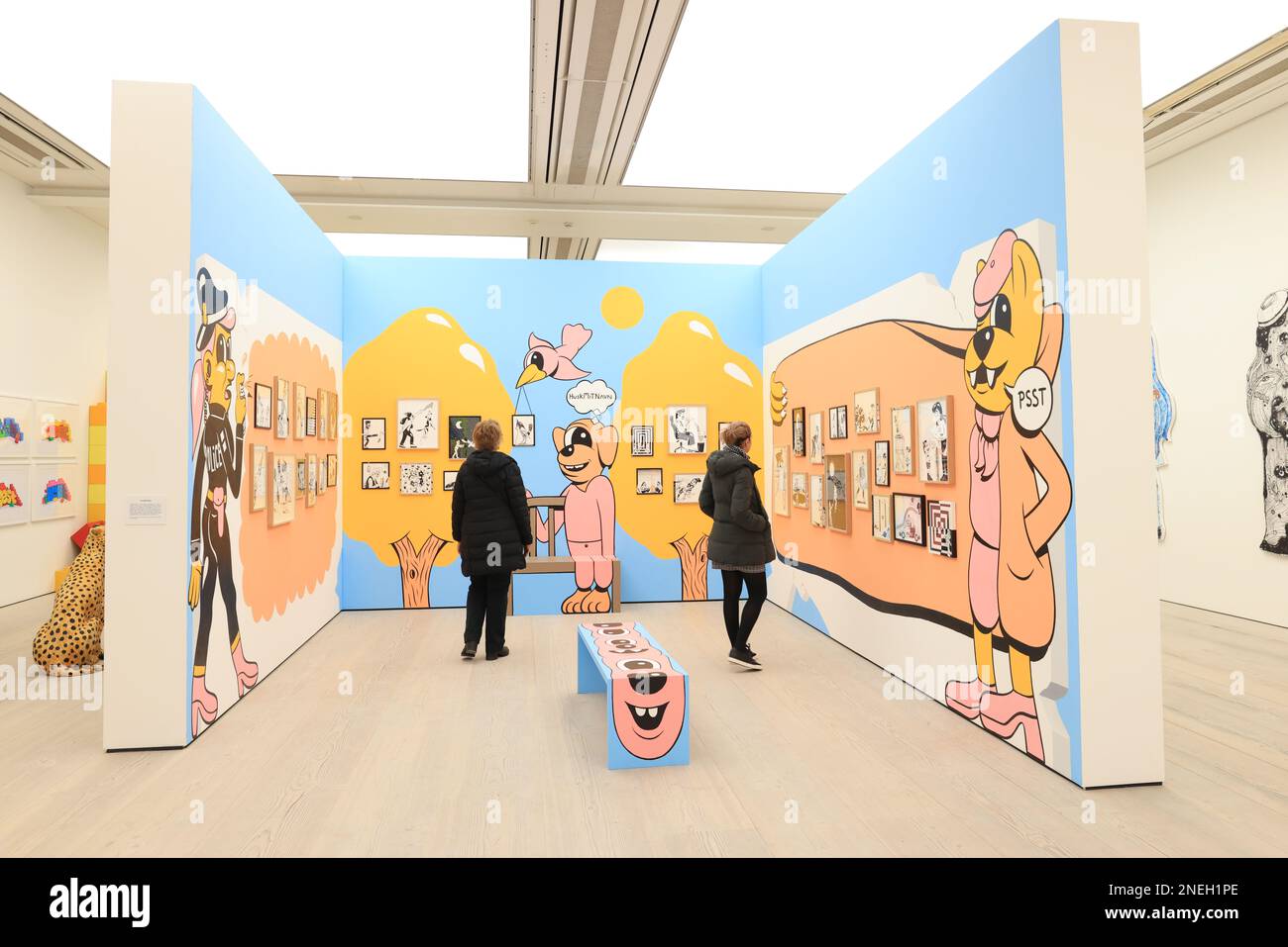 BEYOND THE STREETS LONDON press preview at Saatchi Gallery, London, UK ...