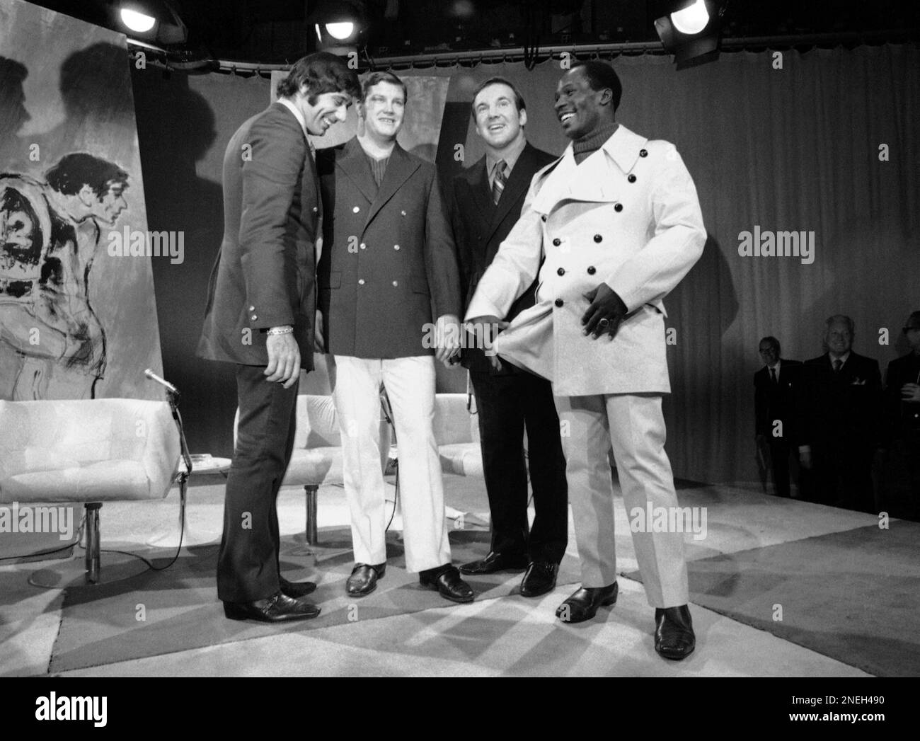 Adding another dimension to the fashion show circuit, four member of ...