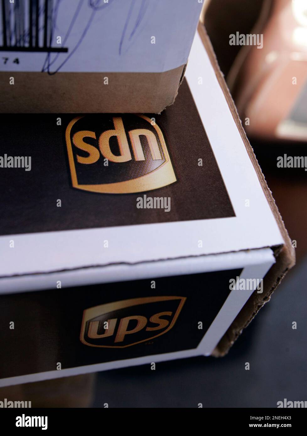 FILE - In this July 22, 2009 file photo, a United Parcel Service (UPS ...