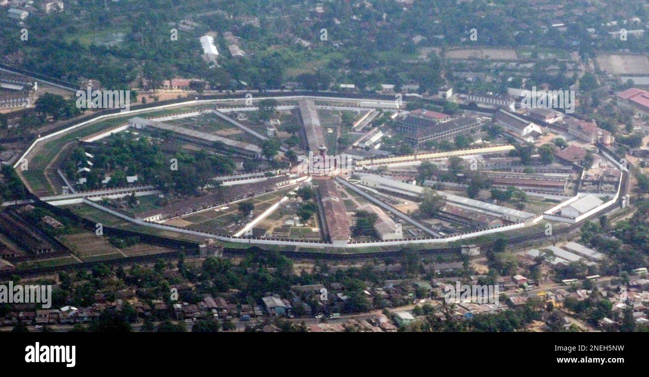 In this photo taken on Tuesday,Dec.8, 2009, shows an aerial view of ...