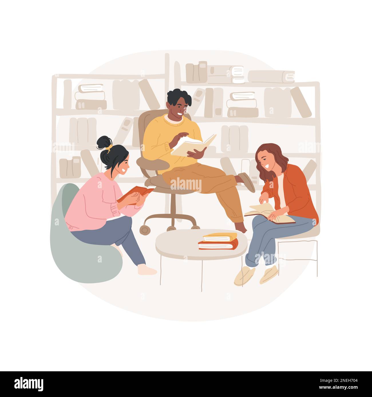 Community Meeting Cartoon