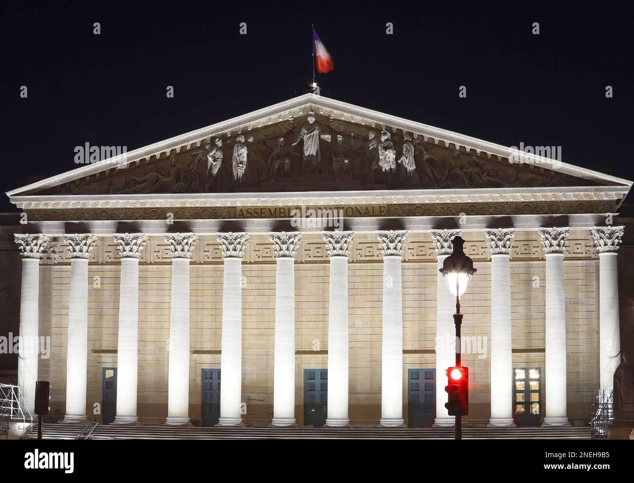 The National assembly is the lower house of the French parliament. The ...