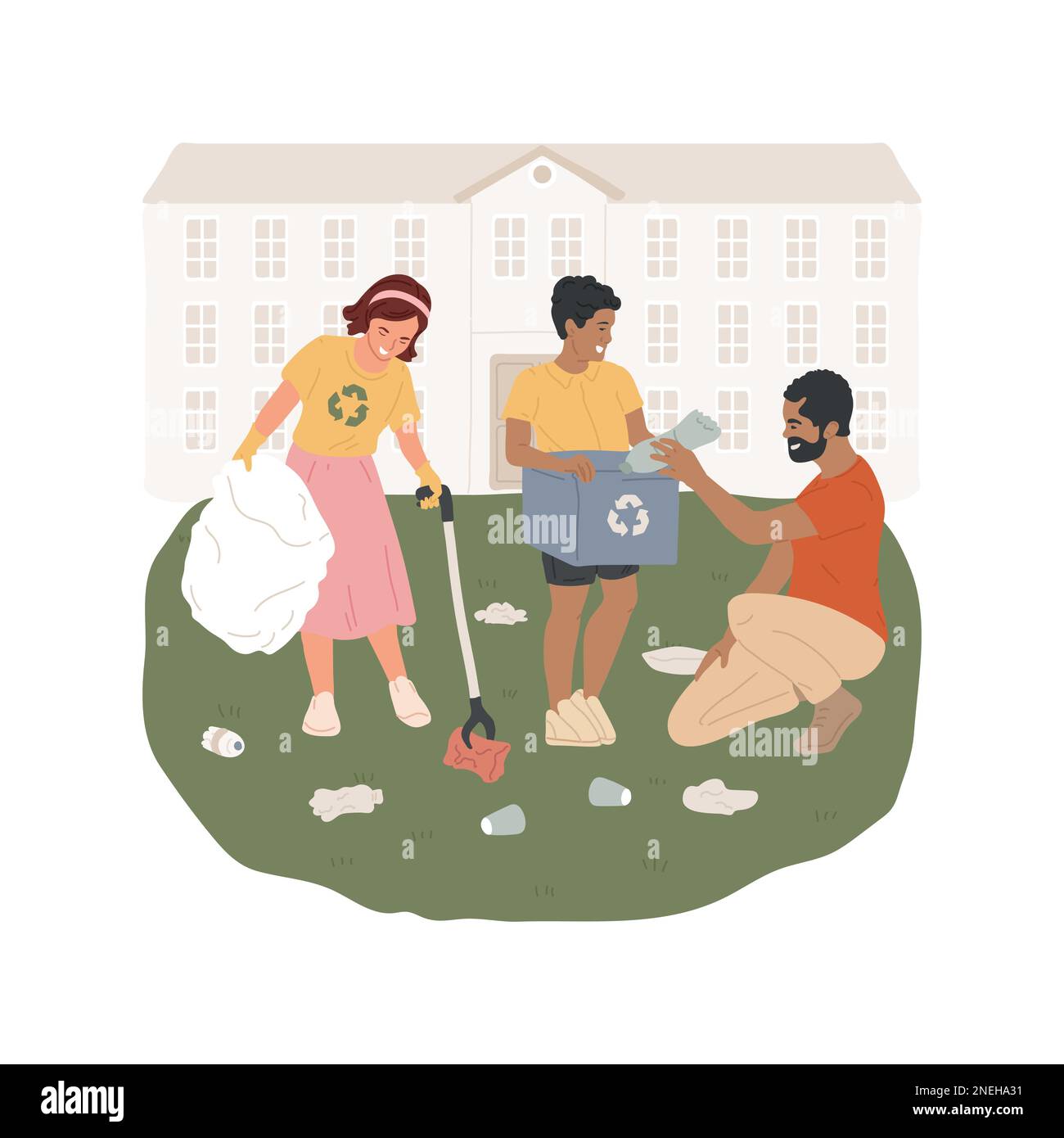 Neighborhood Clean Up Clip Art Mop Clean PNG Picture, Community