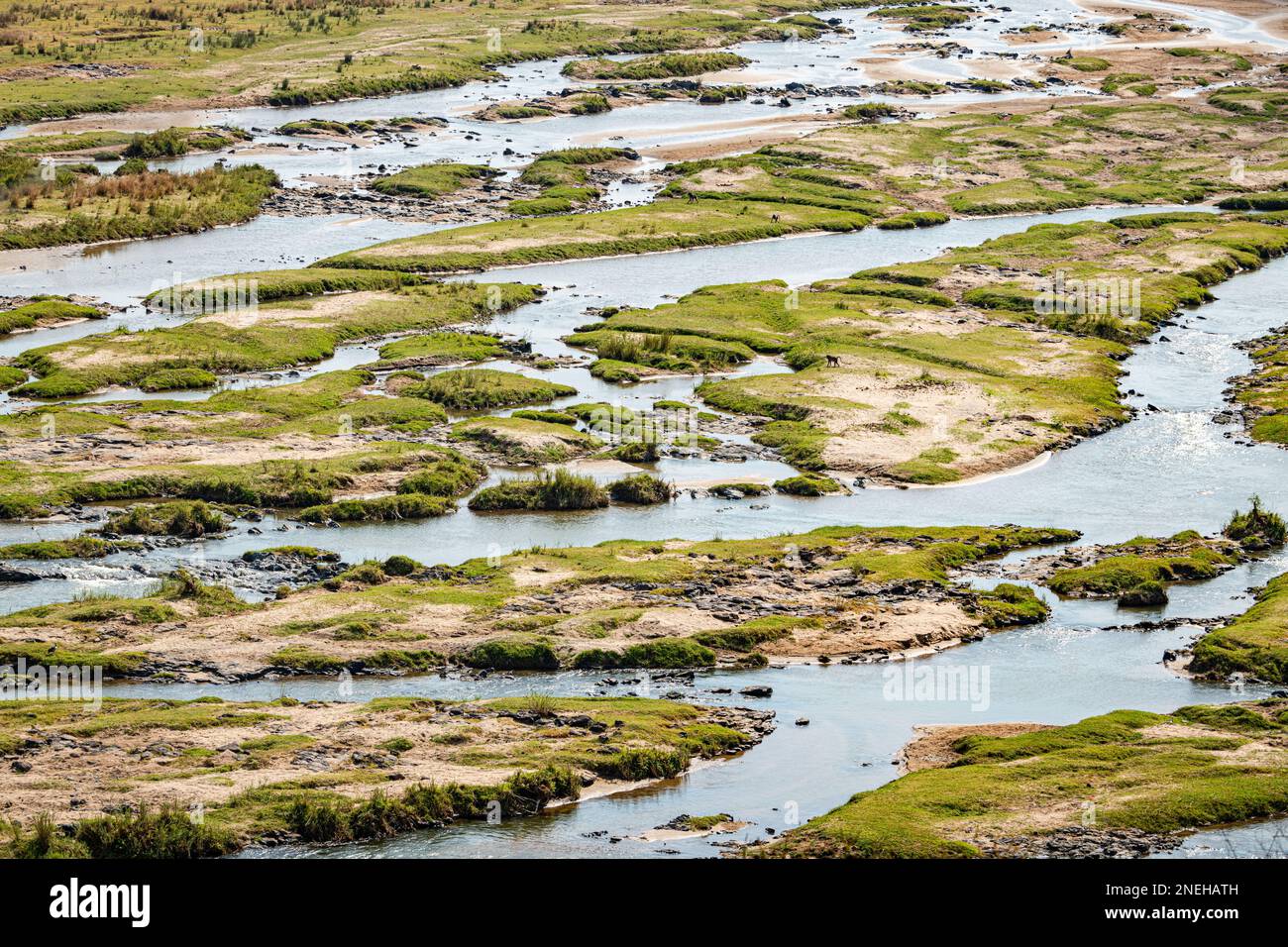 Olifants River (Limpopo) at Kruger National Park, South Africa Stock ...