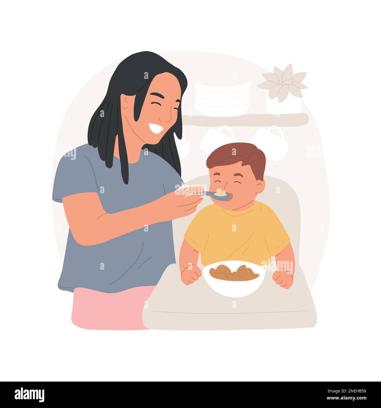Feed Baby Clipart
