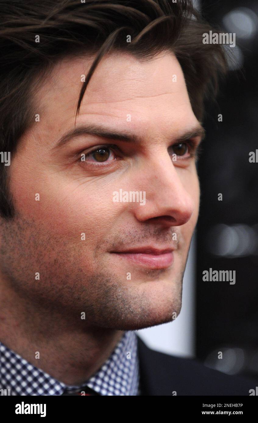 Adam Scott attends the premiere of "Leap Year" in New York, on ...