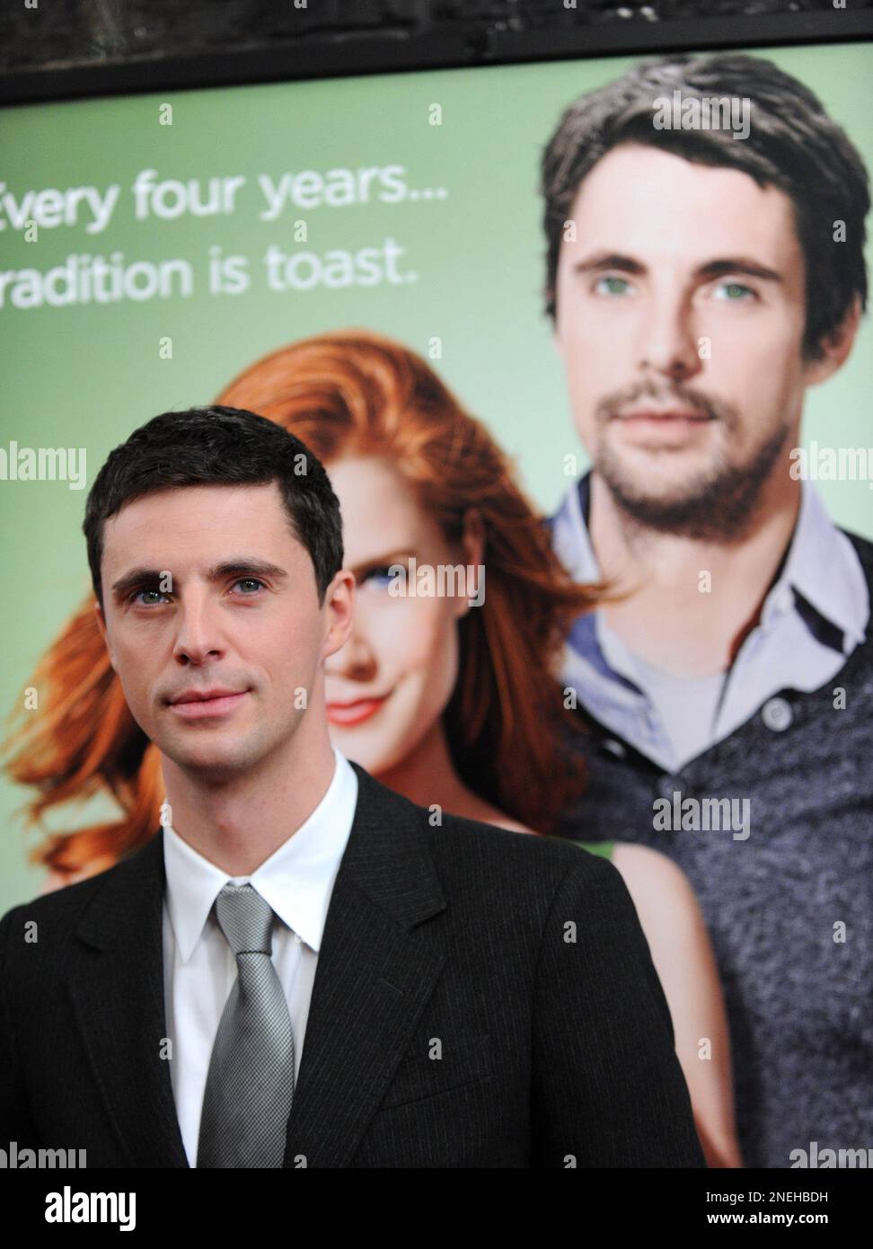 Actor Matthew Goode attends the premiere of "Leap Year" in New York ...