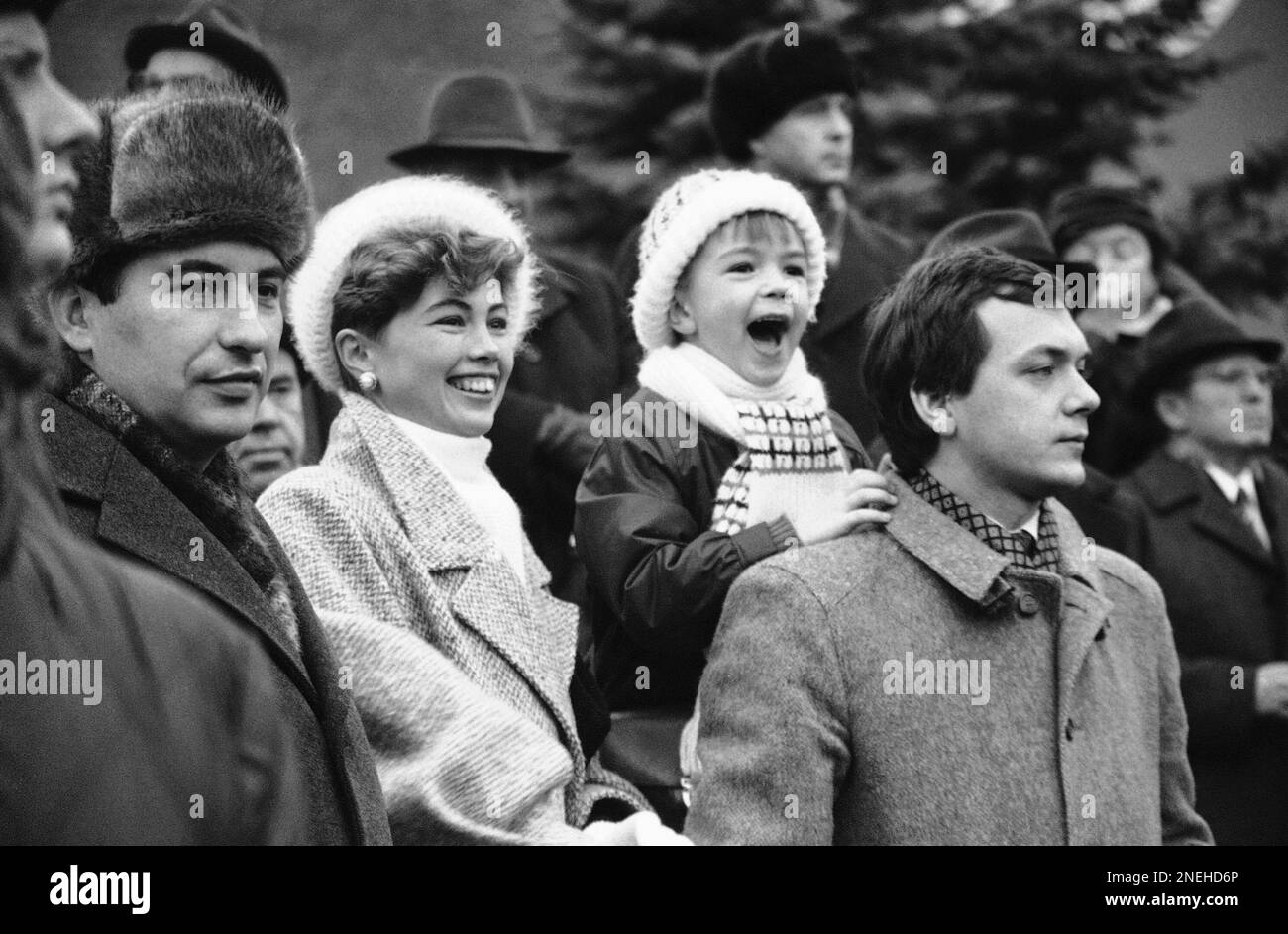 The five-year-old granddaughter of Soviet leader Mikhail Gorbachev ...