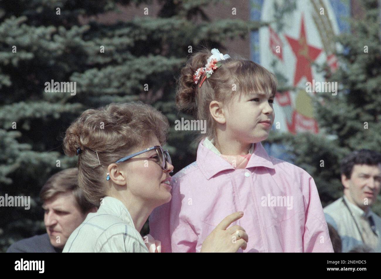 Soviet President Mikhail S. Gorbachev?s daughter, Irina, and ...