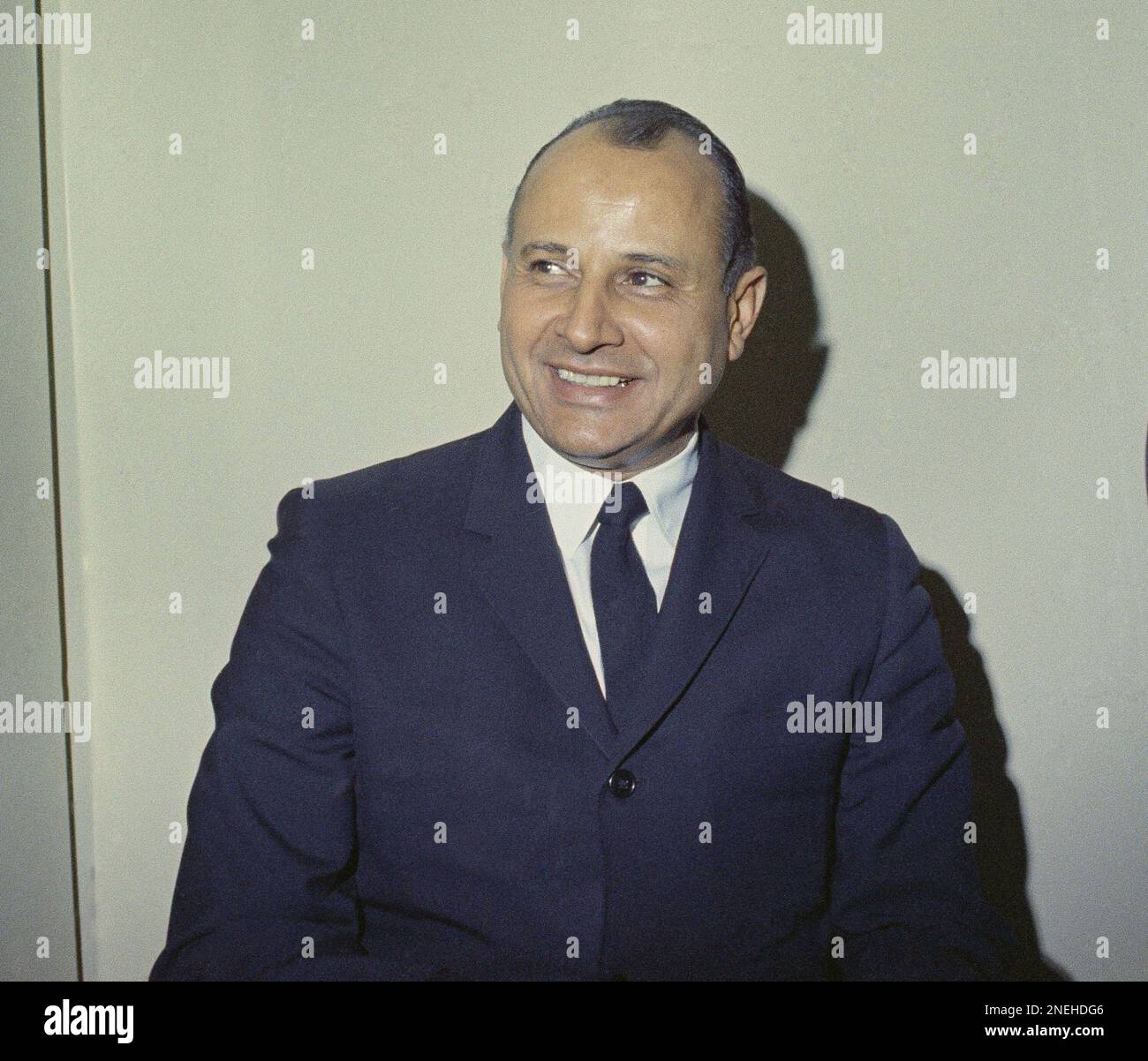 Manhattan Borough President Percy Sutton is shown, March 16, 1968. (AP ...