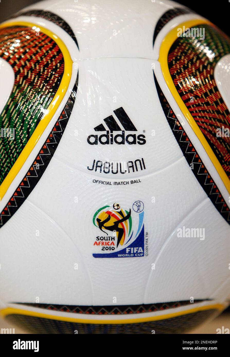 Jabulani, the official ball of the 2010 soccer World Cup in South ...
