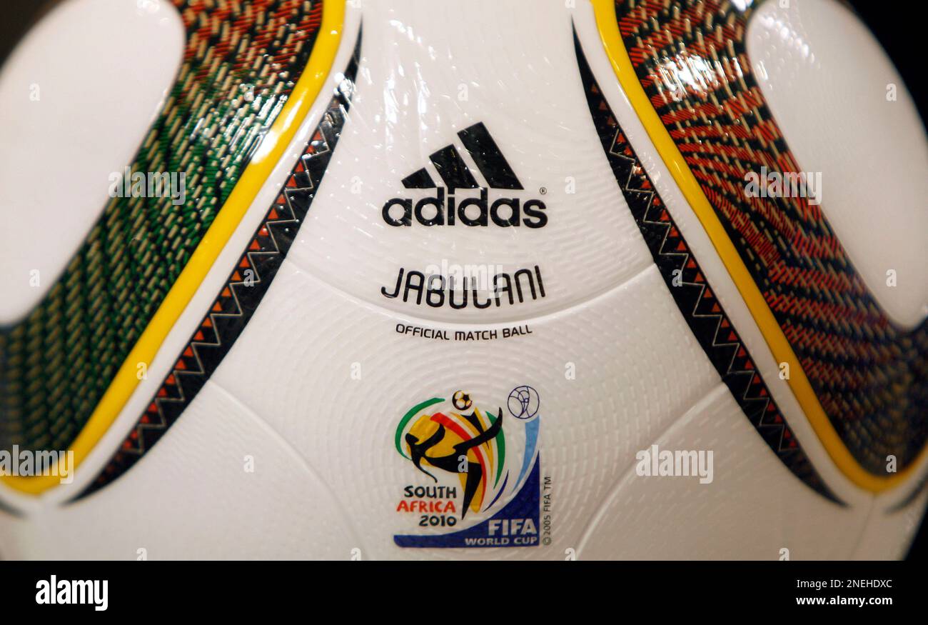 Jabulani, the official ball of the 2010 soccer World Cup in South ...