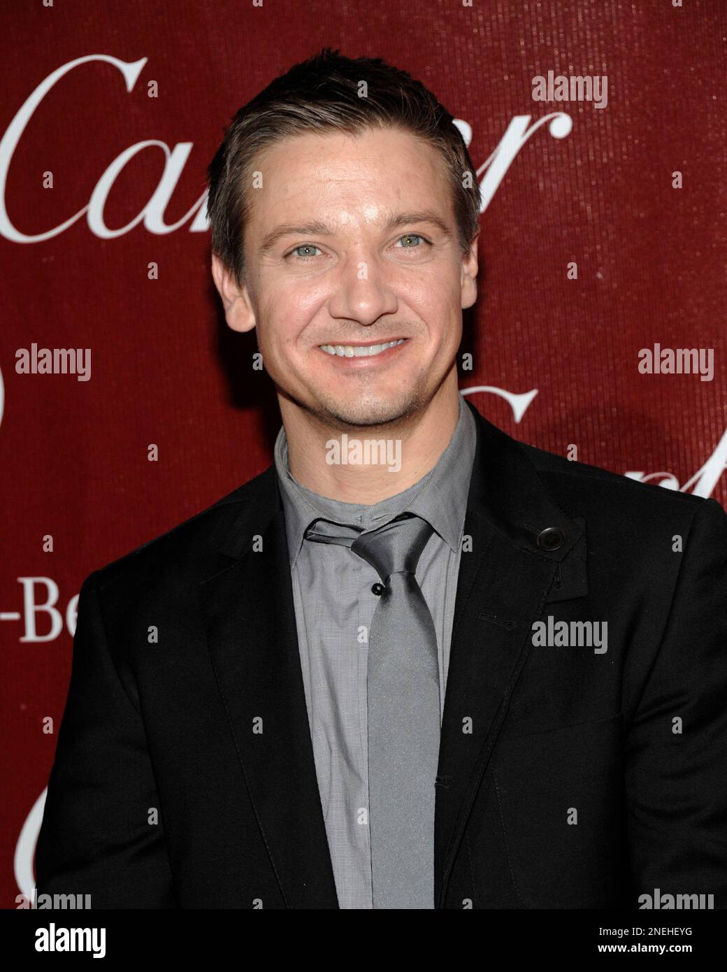 Actor Jeremy Renner arrives at the Palm Springs Film Festival Awards ...