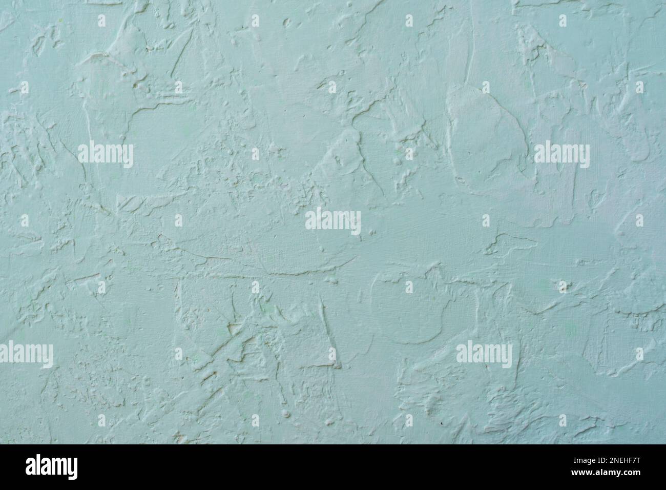 Abstract blue painted wall texture background or pattern. Spanish ...