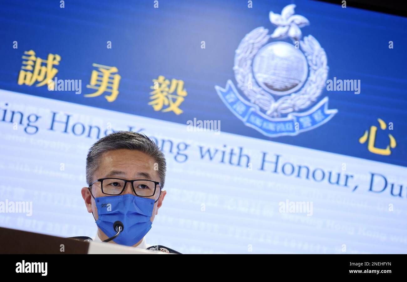 (L to R) Yuen Yuk-kin, Deputy Commissioner of Police (Operations ...
